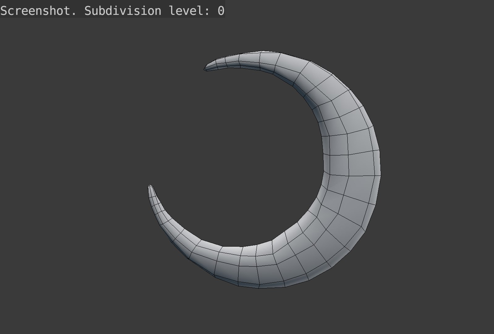 3D Crescent - TurboSquid 1154665