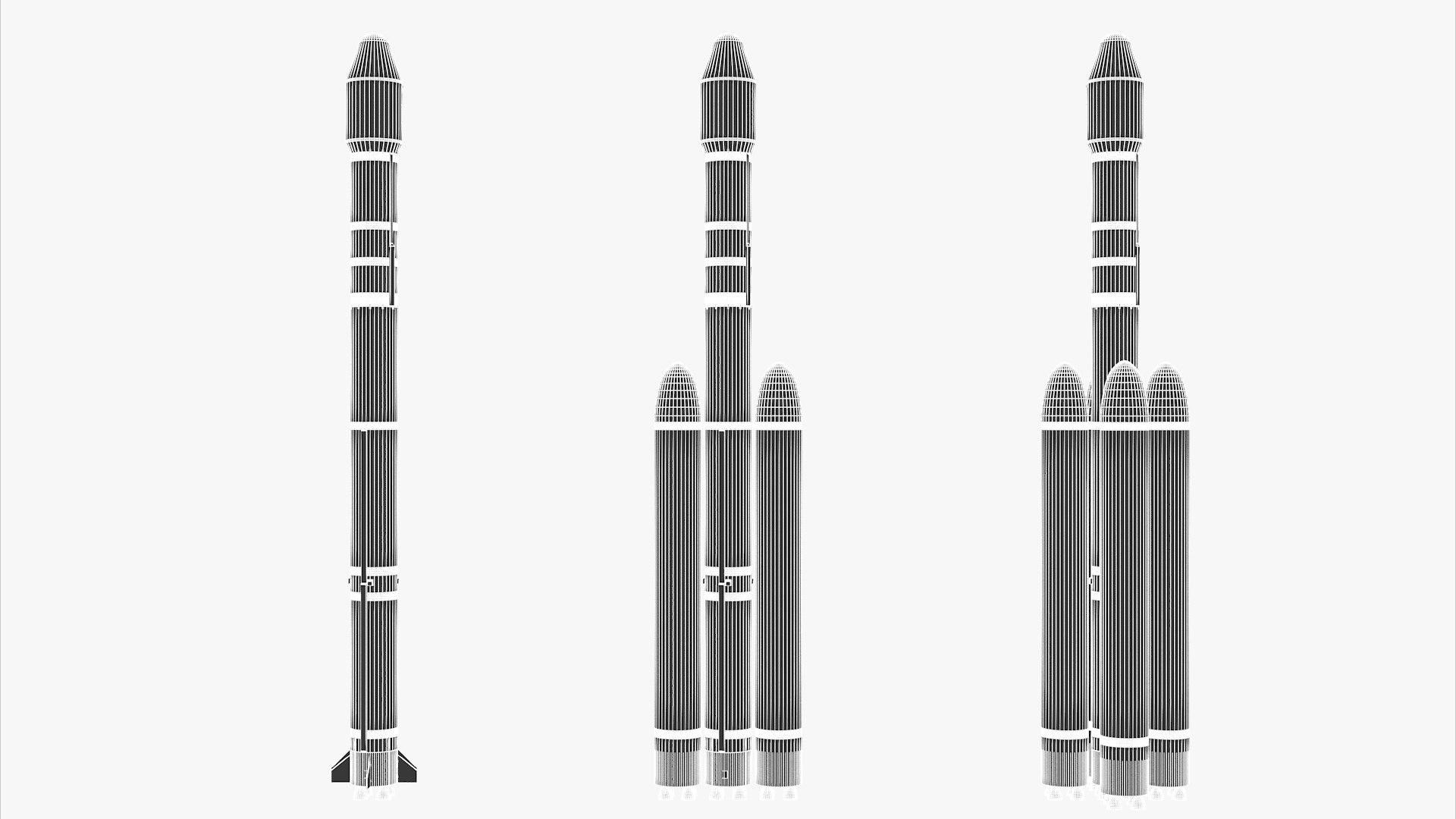 Landspace ZQ-2 ABC model - TurboSquid 2183254
