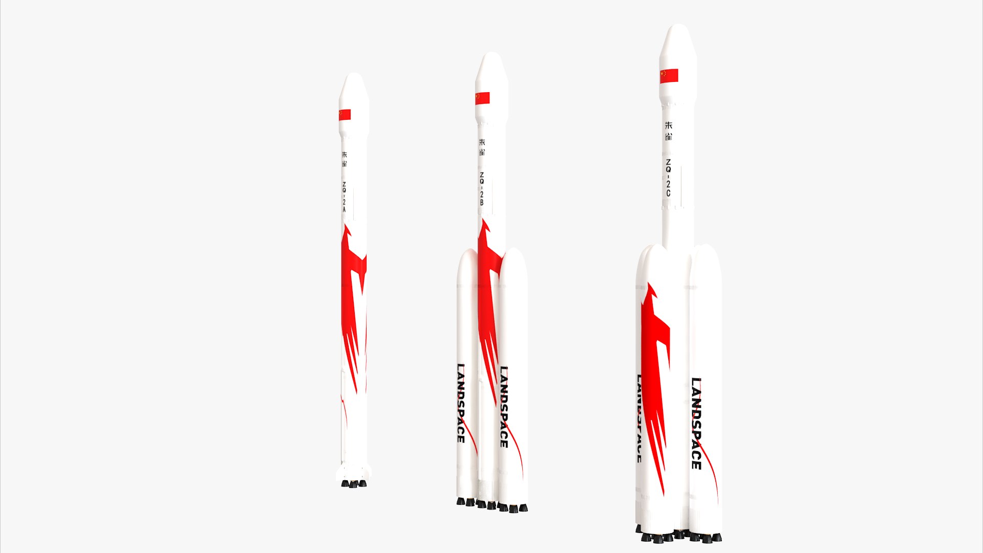 Landspace ZQ-2 ABC model - TurboSquid 2183254