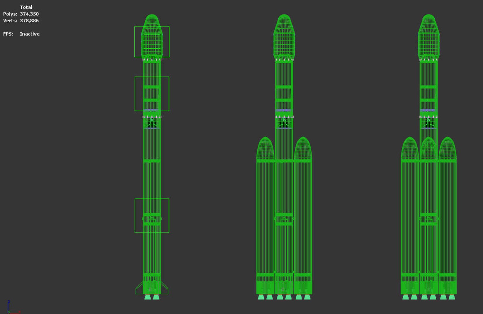 Landspace ZQ-2 ABC model - TurboSquid 2183254