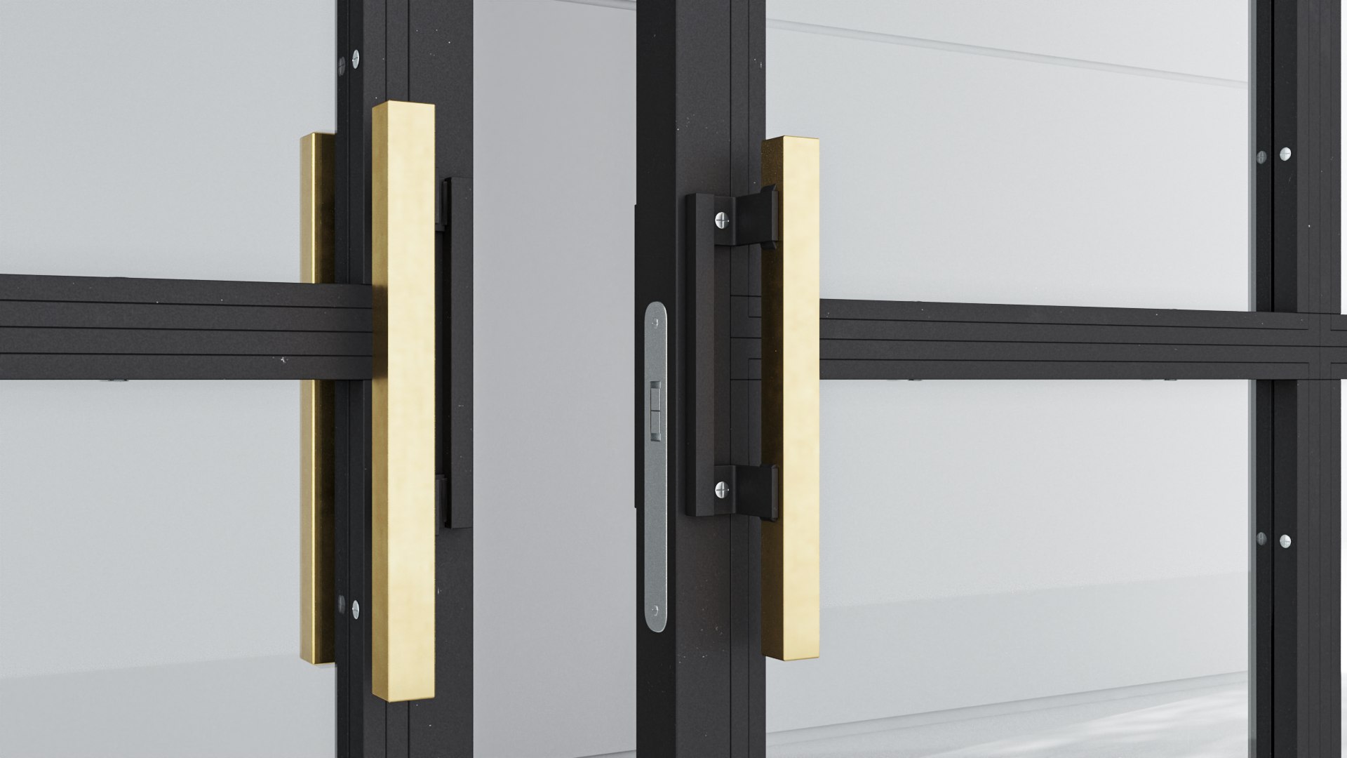 3D Aluminium Door 33 - TurboSquid 2011434