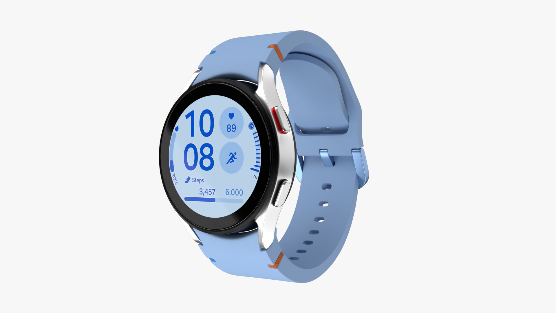 Samsung Galaxy Watch FE Silver Model - TurboSquid 2251642