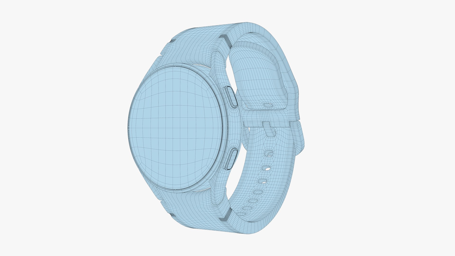 Samsung Galaxy Watch FE Silver Model - TurboSquid 2251642