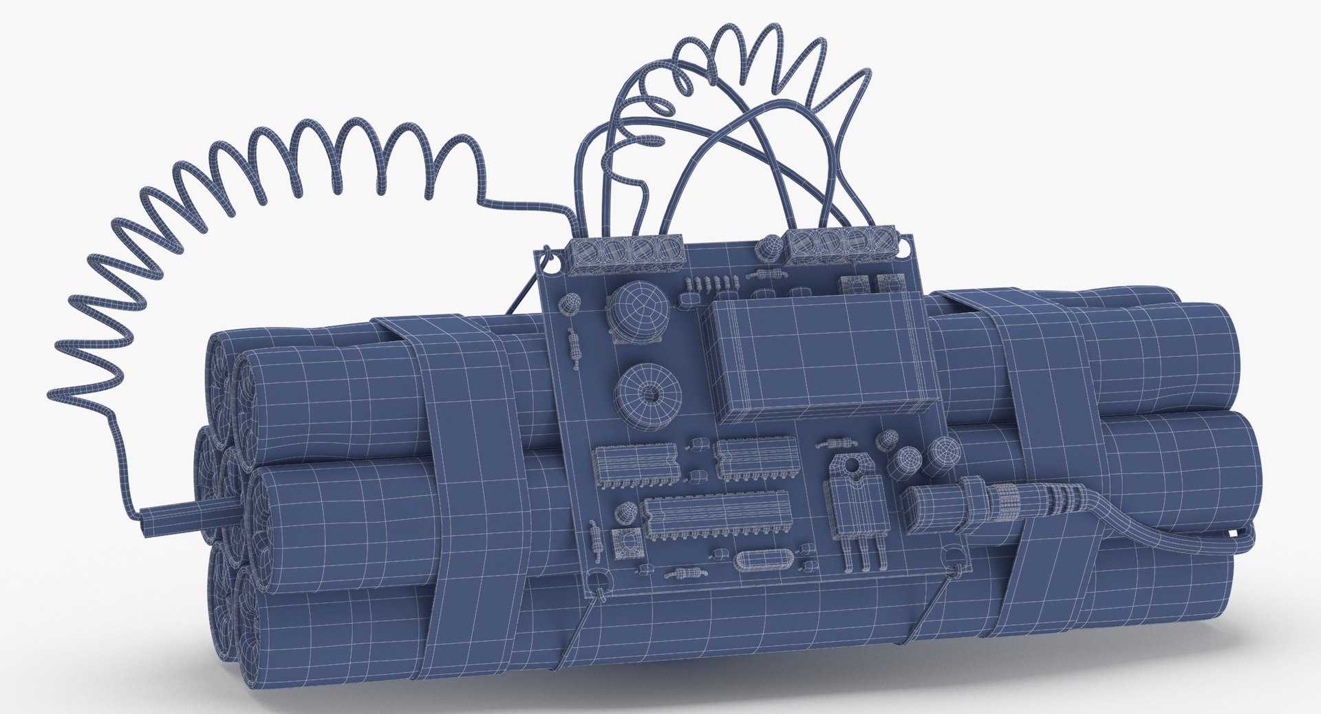 Bomb 01 1 Sec 3D - TurboSquid 1662433