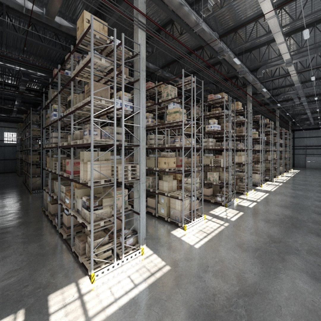 Big Hd Warehouse 3D Model - TurboSquid 1337804