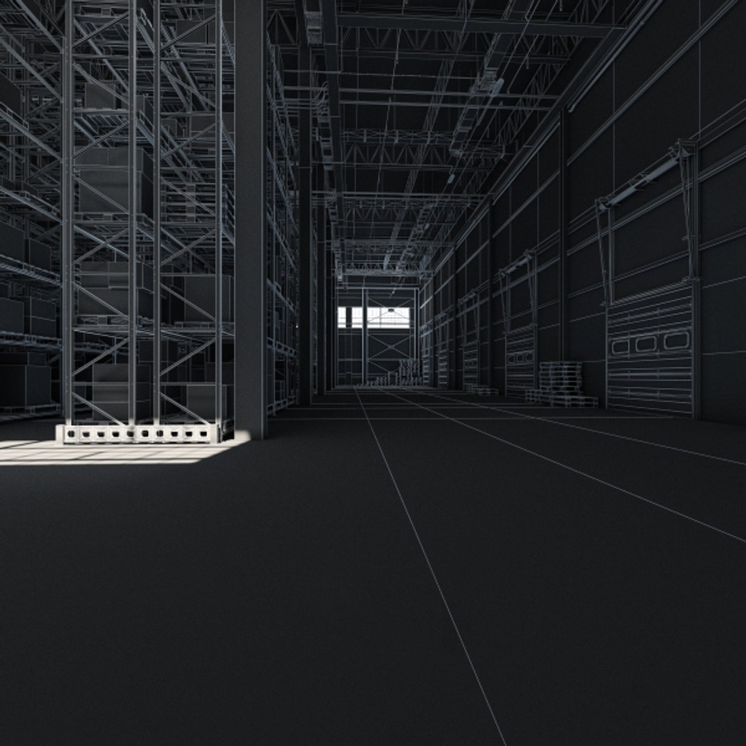 Big Hd Warehouse 3D Model - TurboSquid 1337804