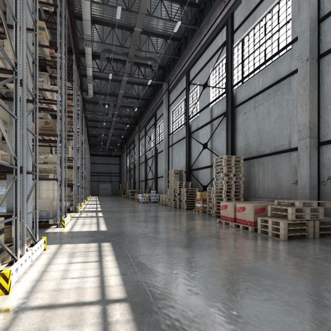 Big Hd Warehouse 3D Model - TurboSquid 1337804