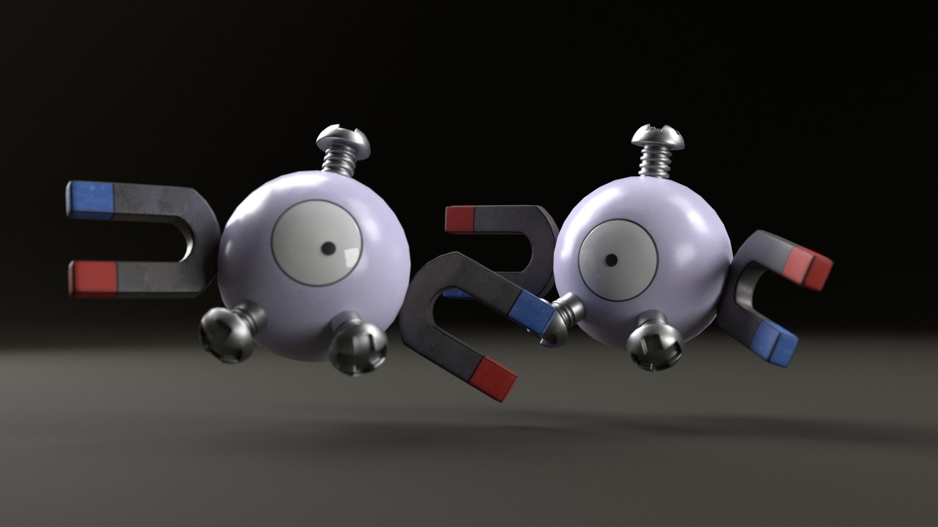 Pokemon Magnemite 3D Model - TurboSquid 2159466