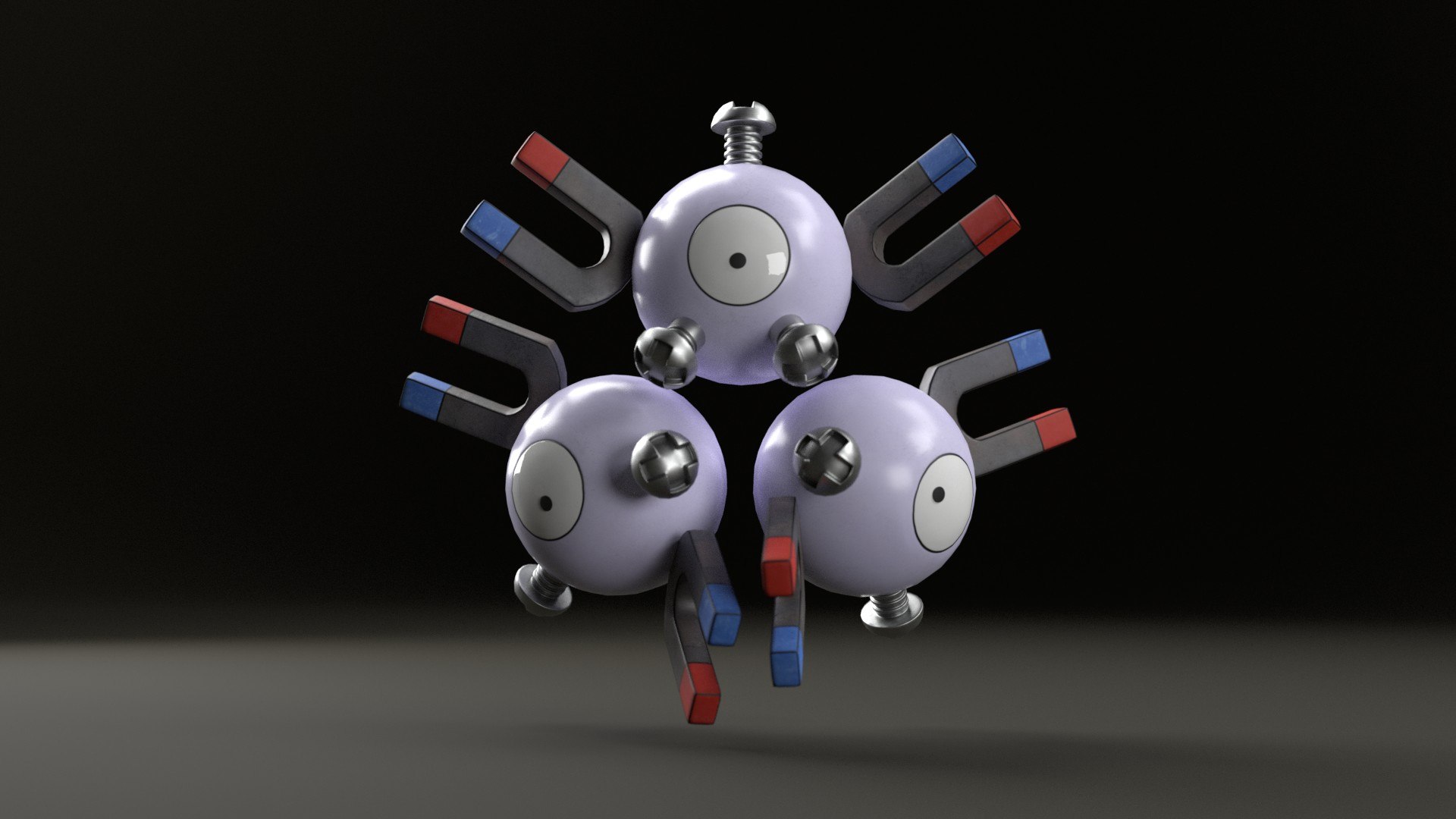 Pokemon Magnemite 3D Model - TurboSquid 2159466