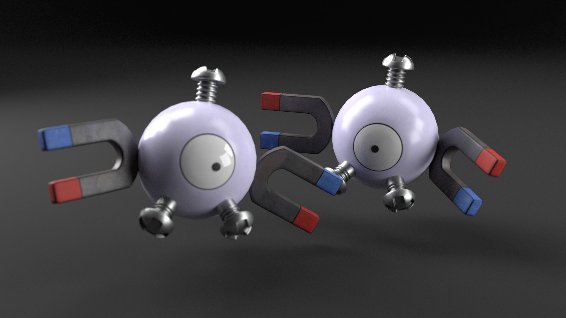 Pokemon Magnemite 3D Model - TurboSquid 2159466