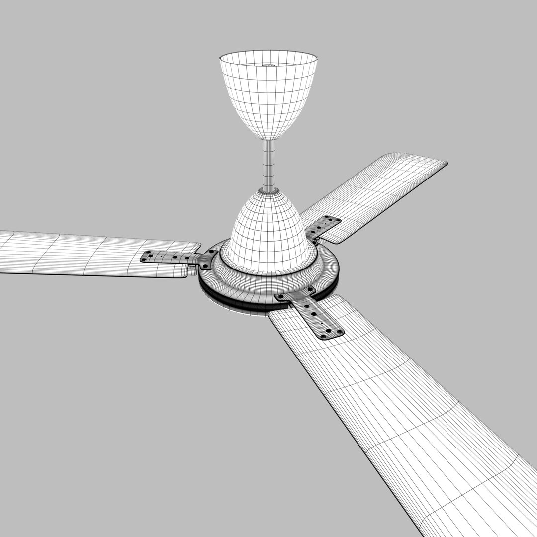 Ceiling Fan 3D - TurboSquid 2142858