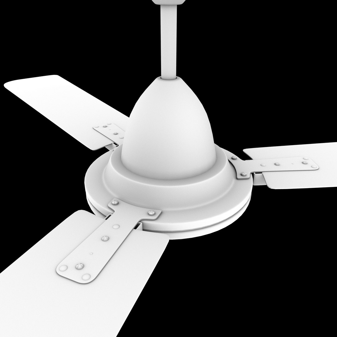Ceiling Fan 3D - TurboSquid 2142858
