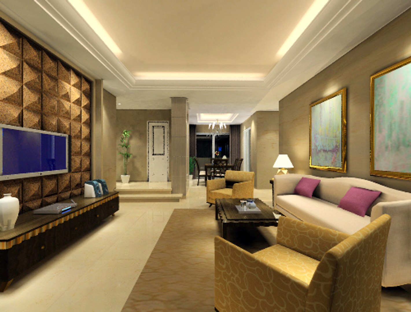 interior design 3d model