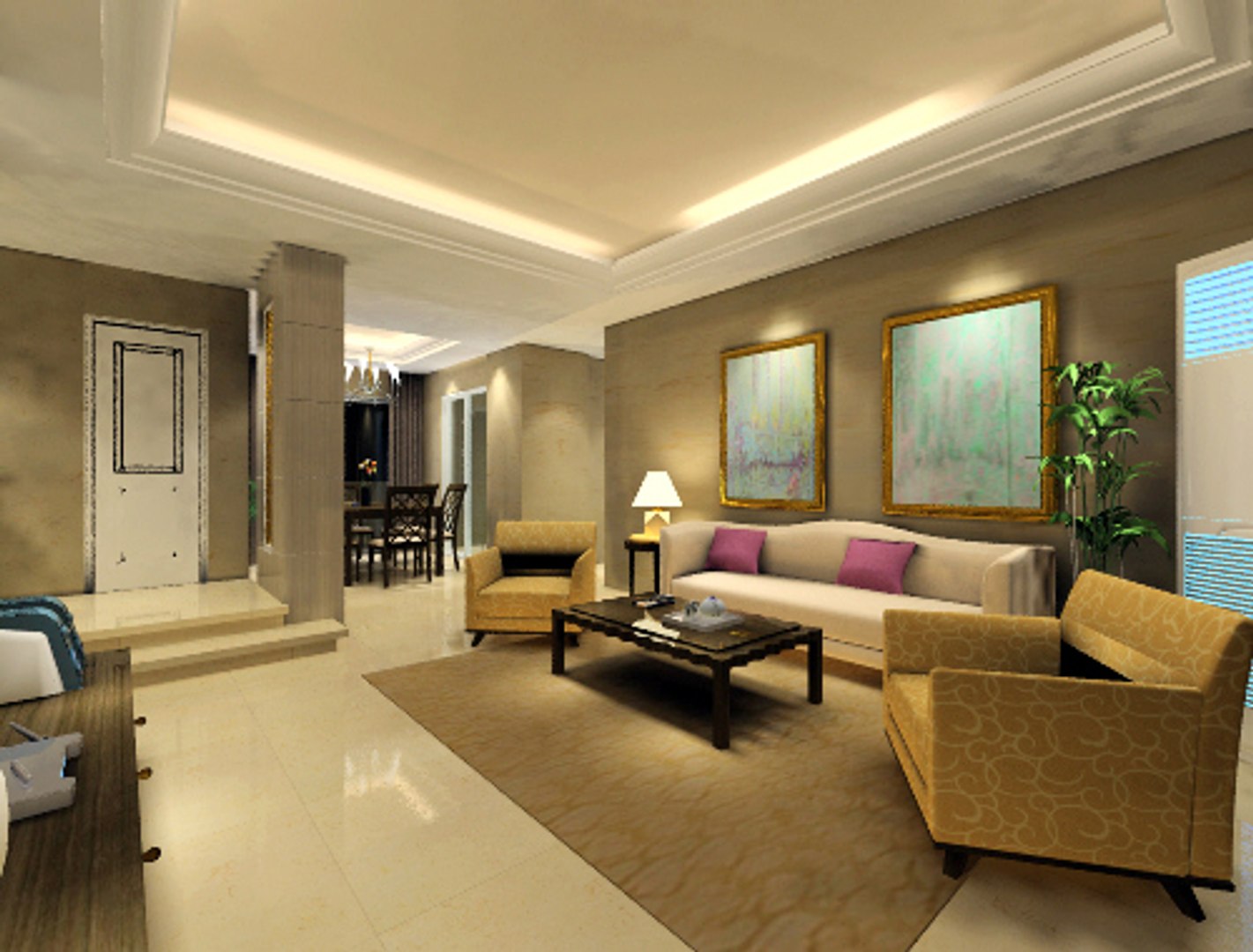 interior design 3d model