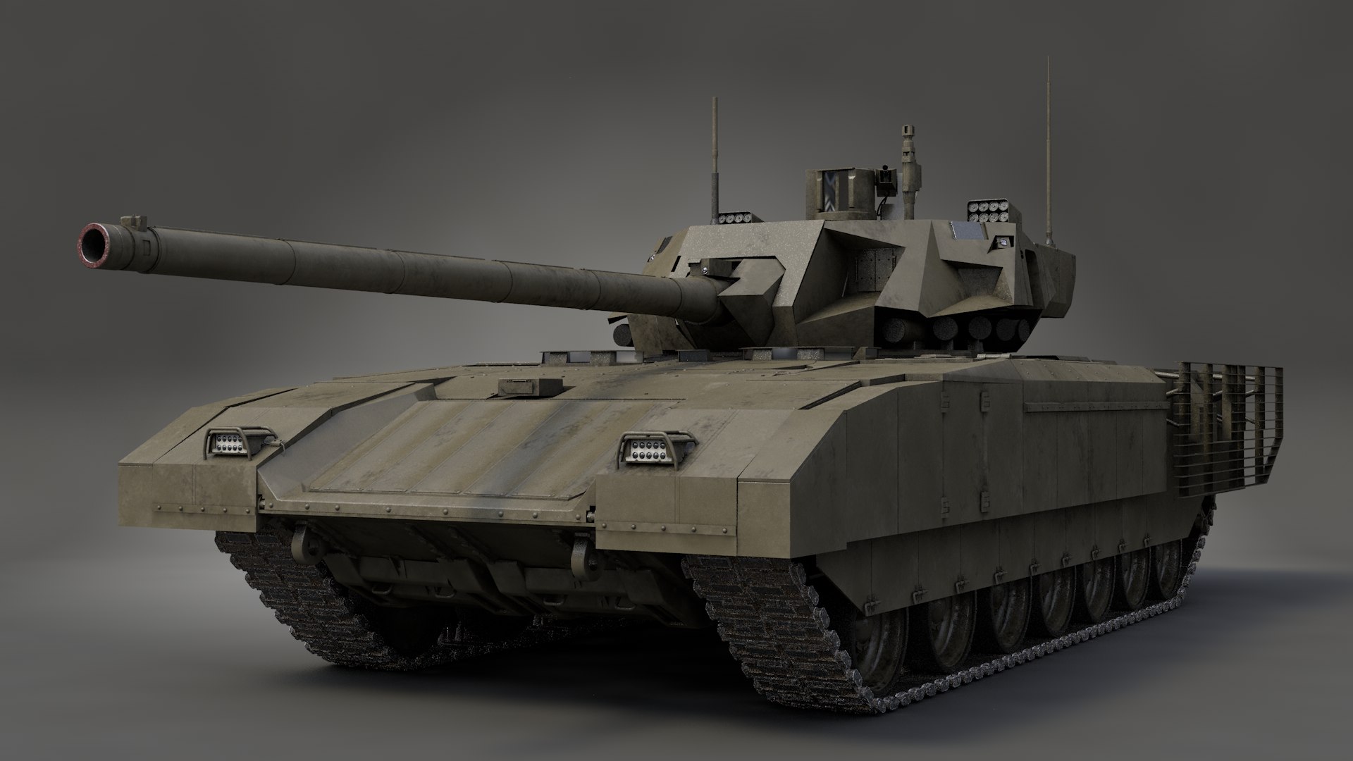 Russian Battle Tank Armata Model - TurboSquid 1610253