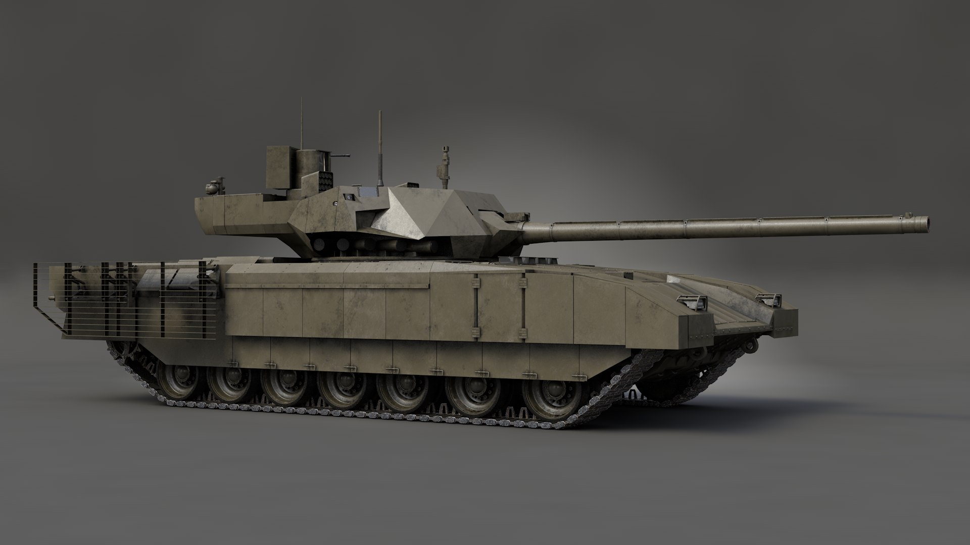 Russian Battle Tank Armata Model - TurboSquid 1610253