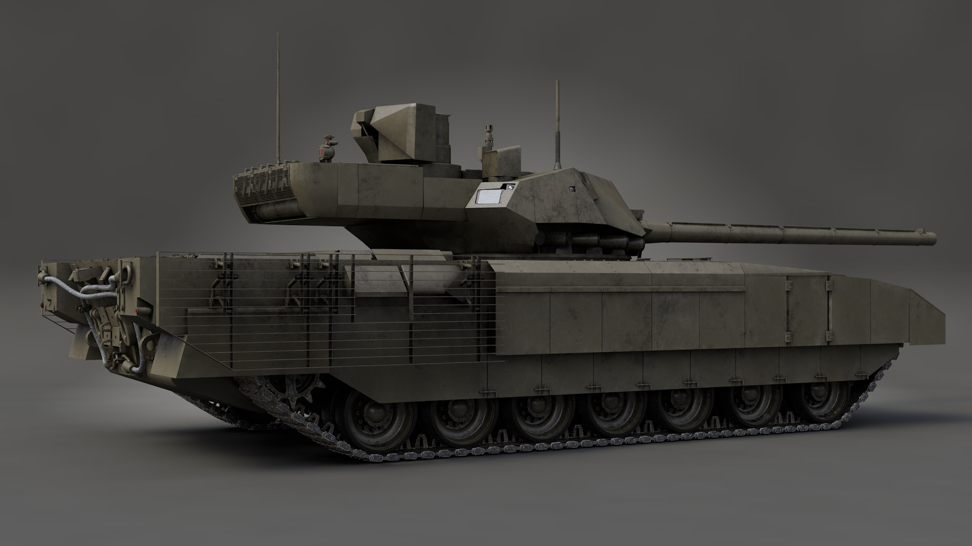 Russian Battle Tank Armata Model - TurboSquid 1610253