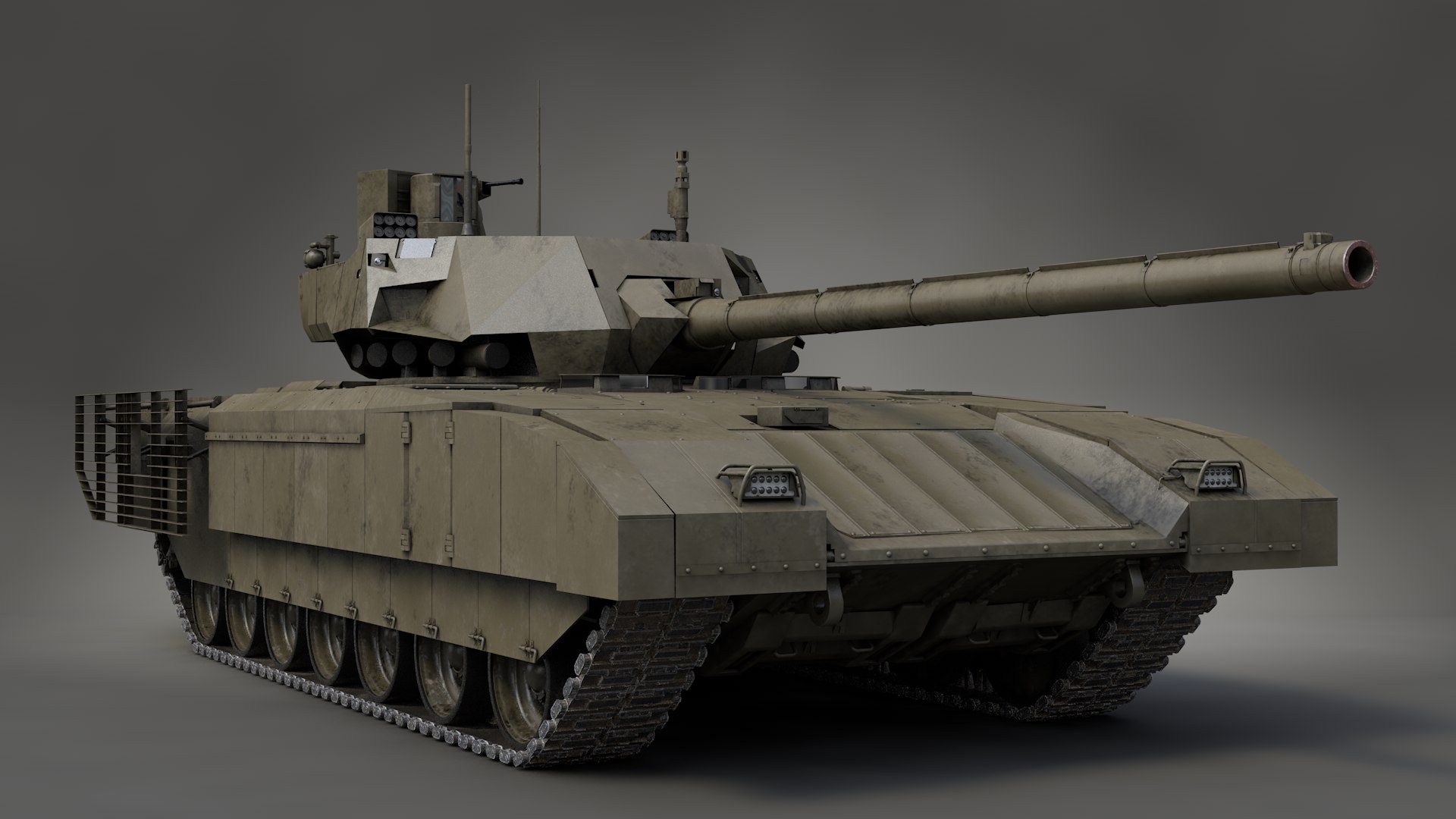Russian Battle Tank Armata Model - TurboSquid 1610253