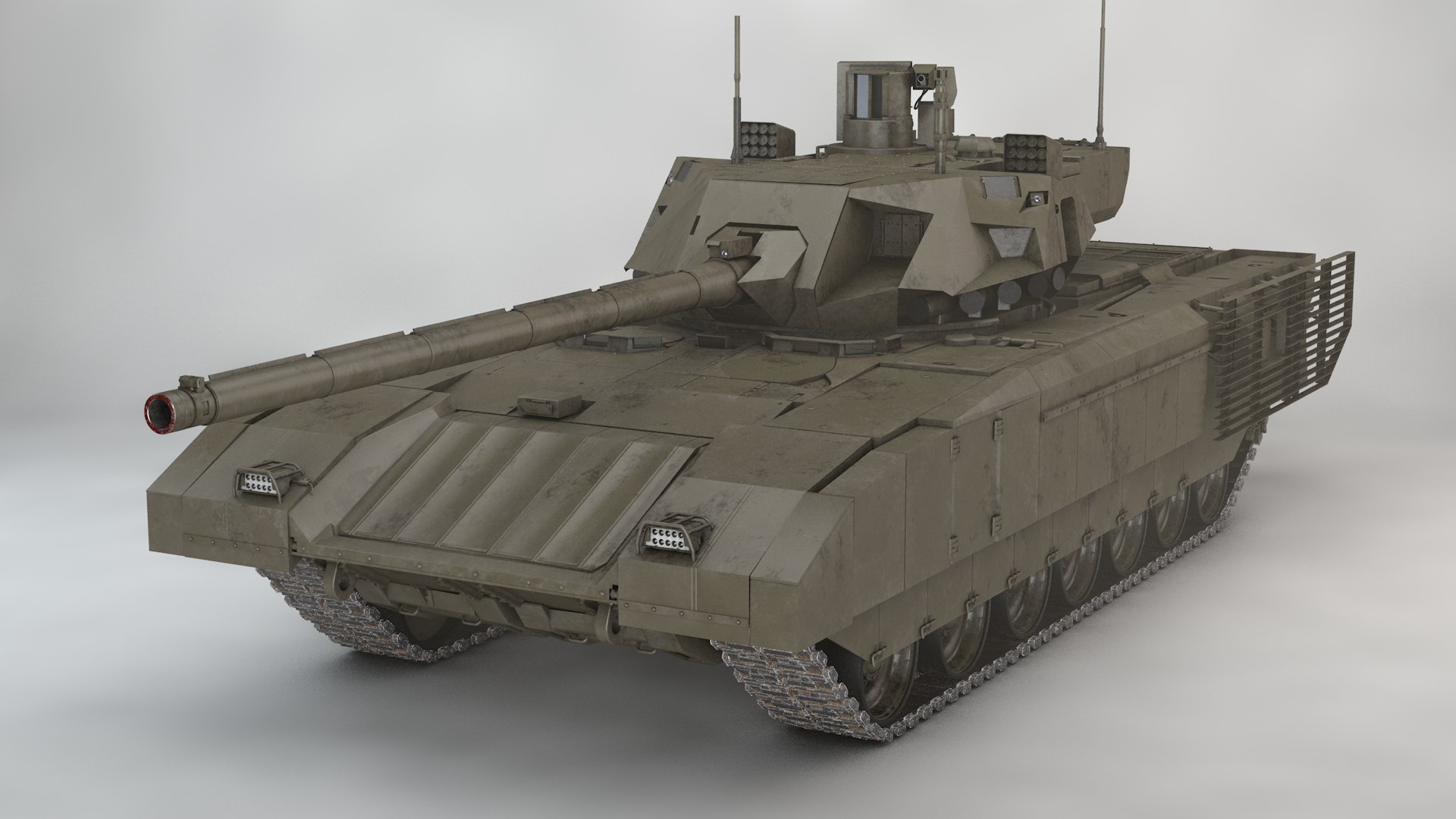 Russian Battle Tank Armata Model - TurboSquid 1610253