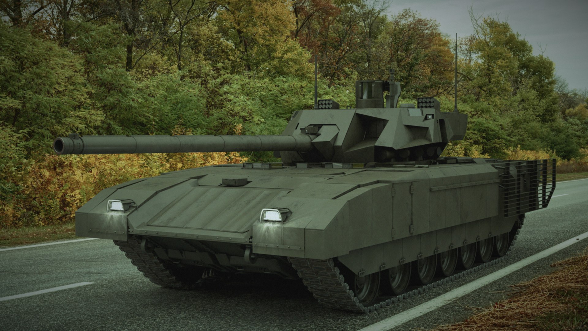 Russian Battle Tank Armata Model - TurboSquid 1610253