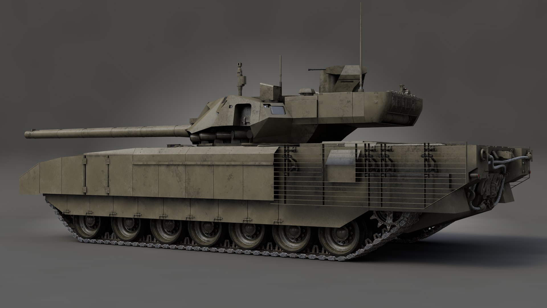 Russian Battle Tank Armata Model - TurboSquid 1610253