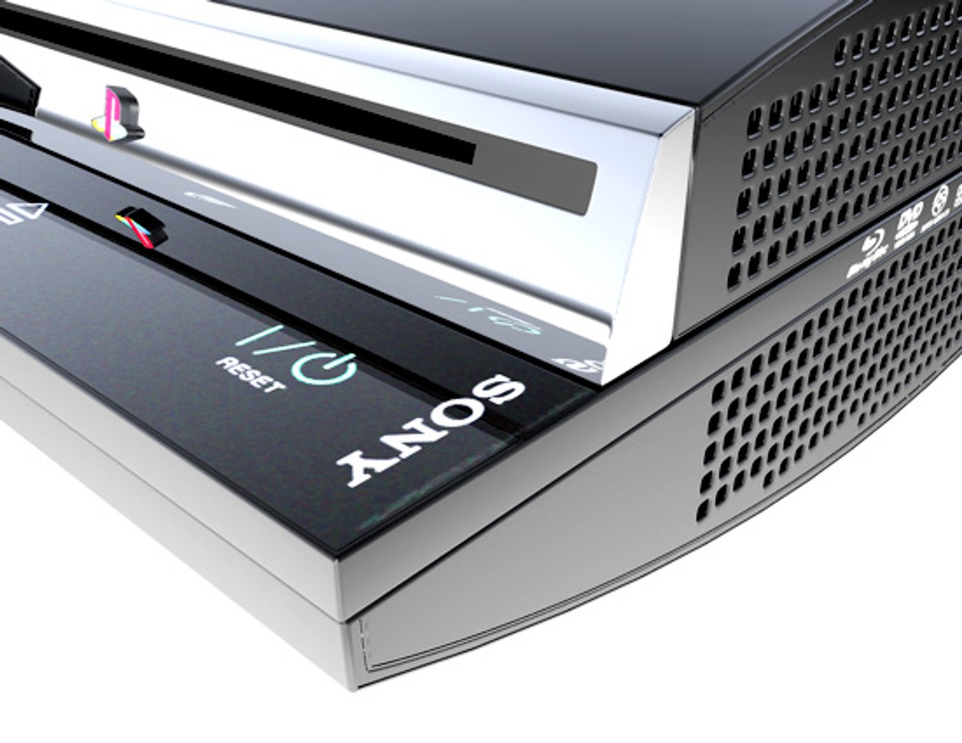 Ps3 Console 3d Model