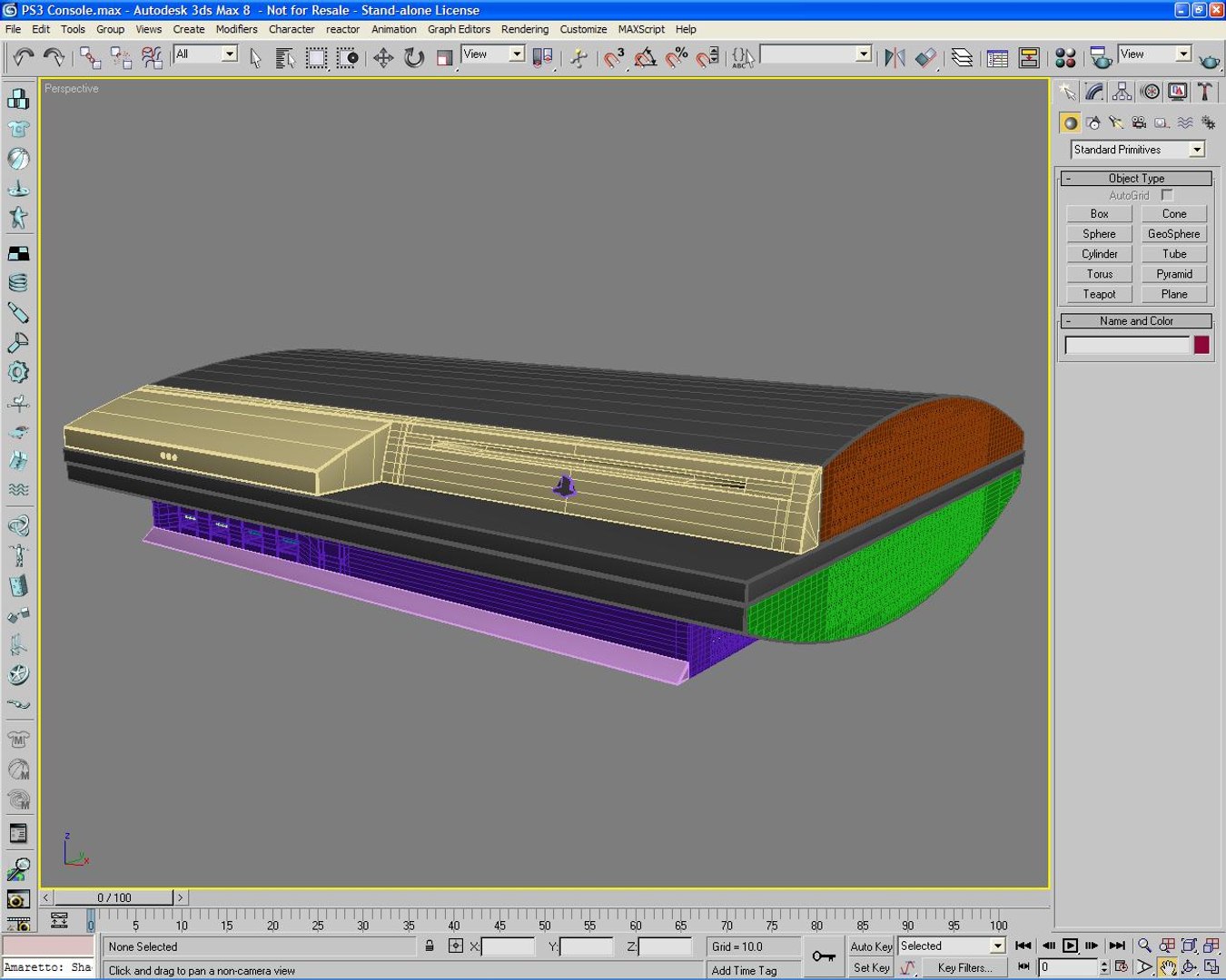 Ps3 Console 3d Model