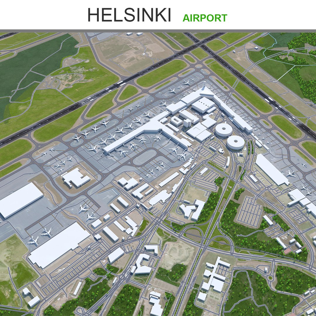 Helsinki Airport 3D Model TurboSquid 2013519 helsinki-airport-3d-model-turbosquid-2013519
