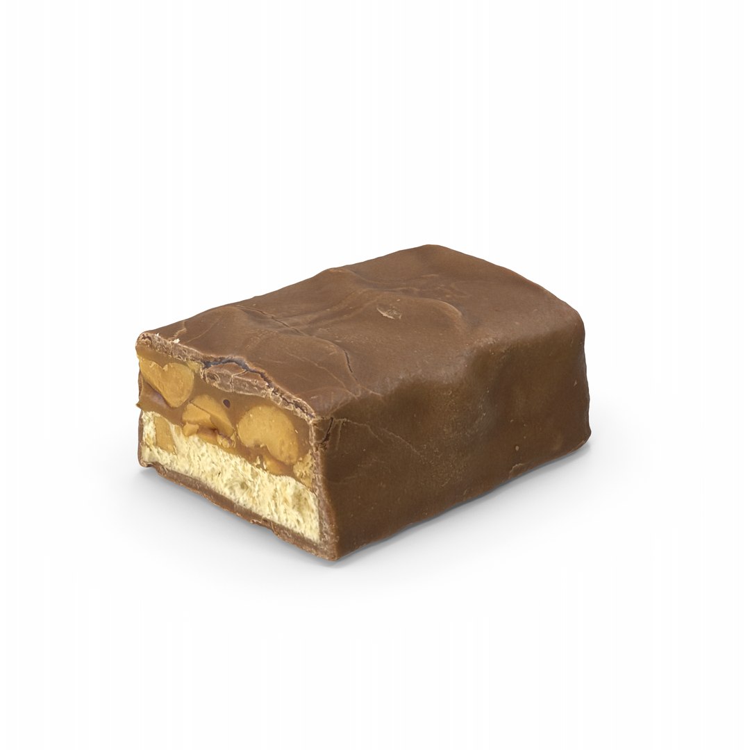 3D Model Snickers Chocolate Bar - TurboSquid 2402204
