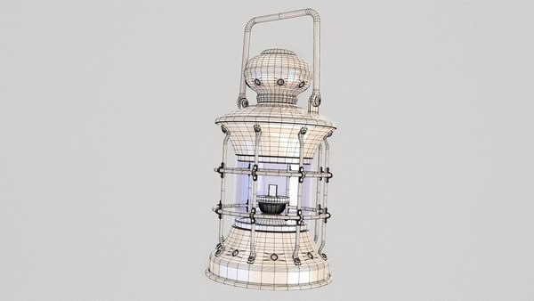 Ship lantern lamp 3D model - TurboSquid 1526935