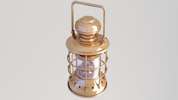 Ship lantern lamp 3D model - TurboSquid 1526935
