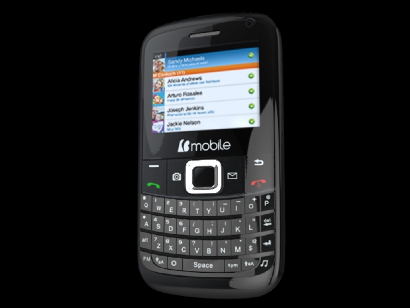 3d max bmobile phone qw120