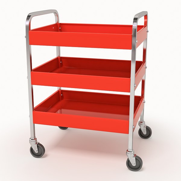 3d tool trolley model
