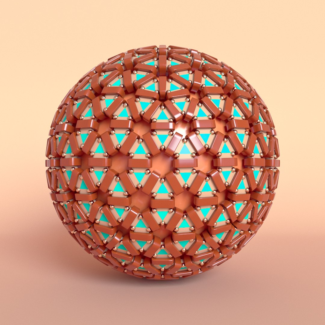 Abstract Ball 3D Model - TurboSquid 1781521