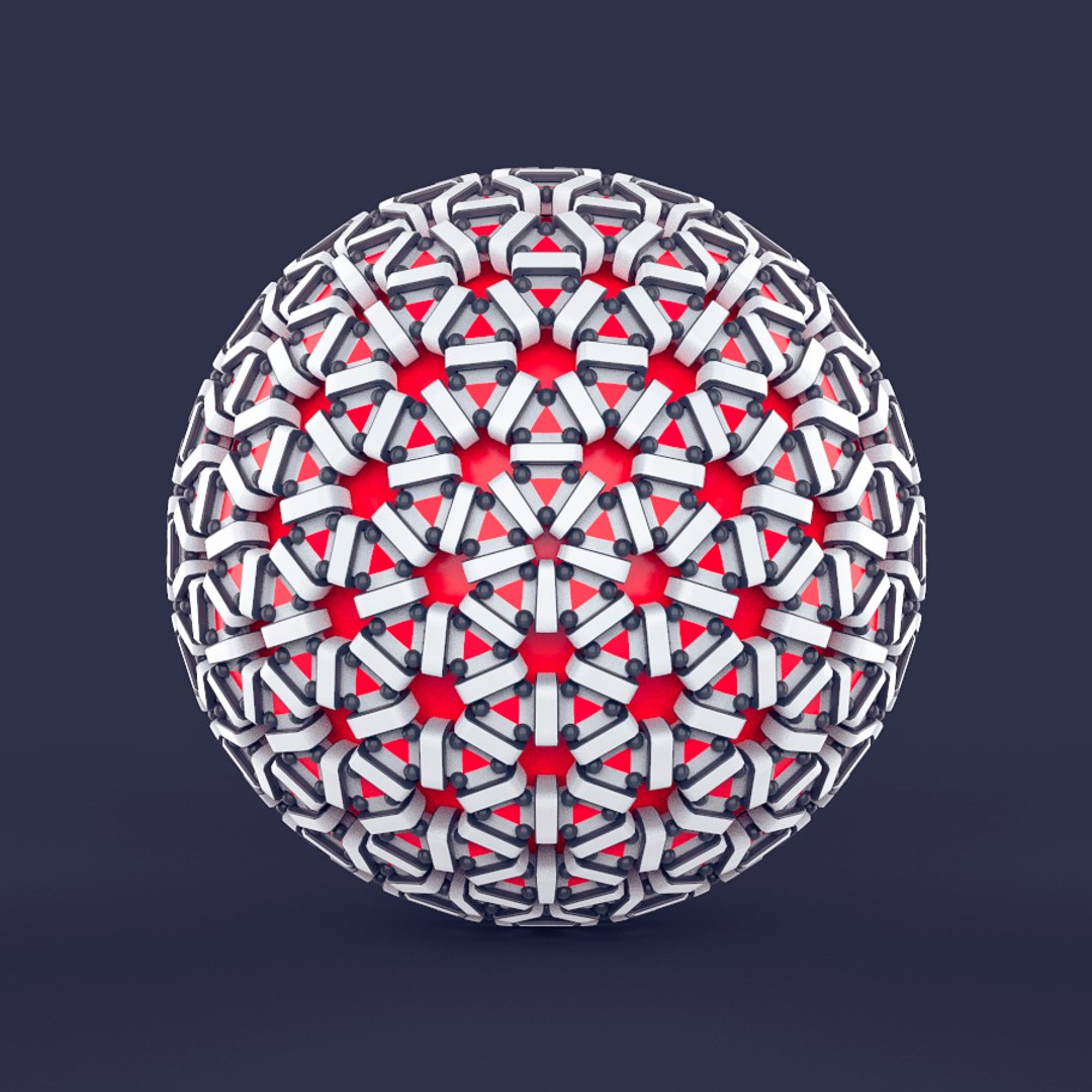 Abstract Ball 3D Model - TurboSquid 1781521