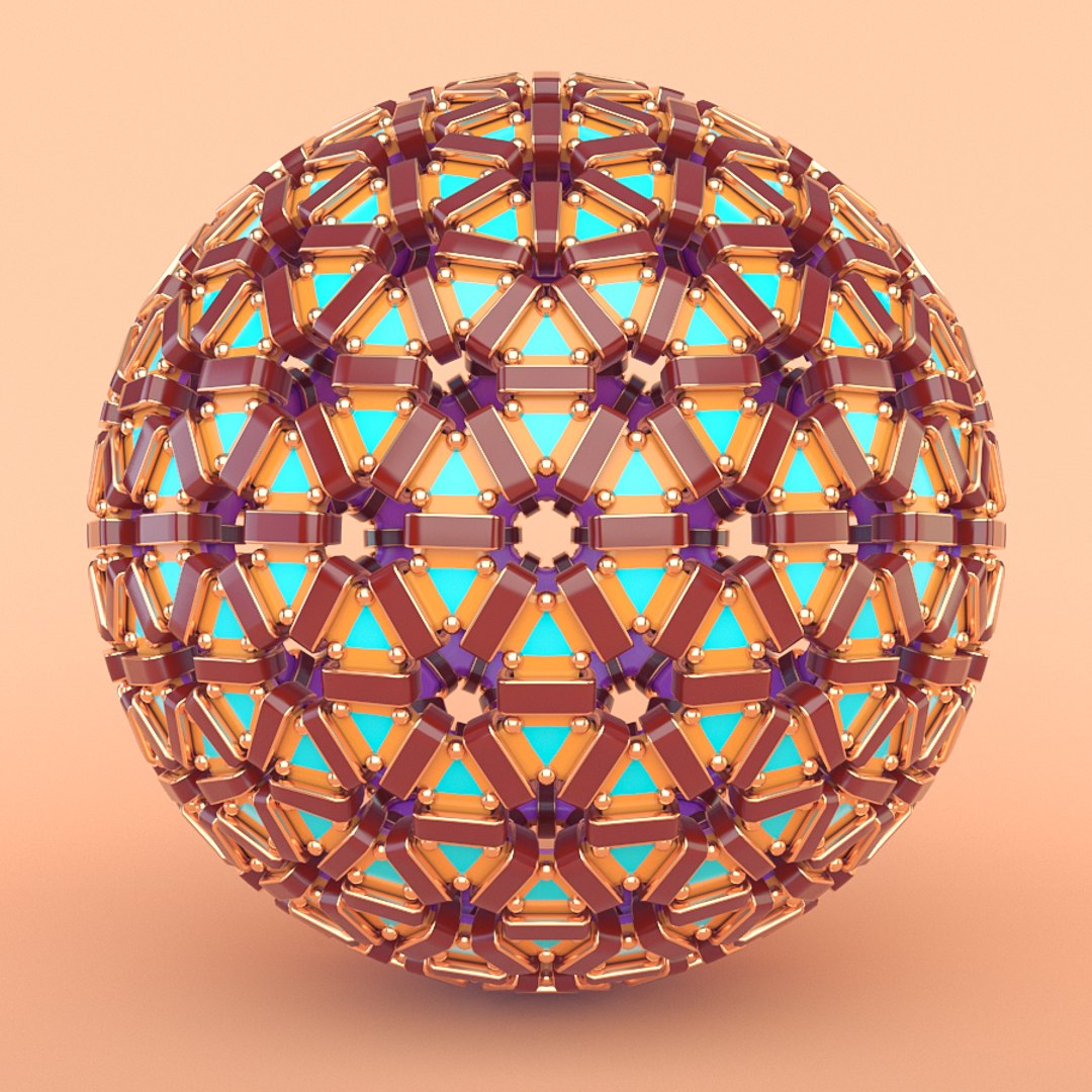 Abstract Ball 3D Model - TurboSquid 1781521