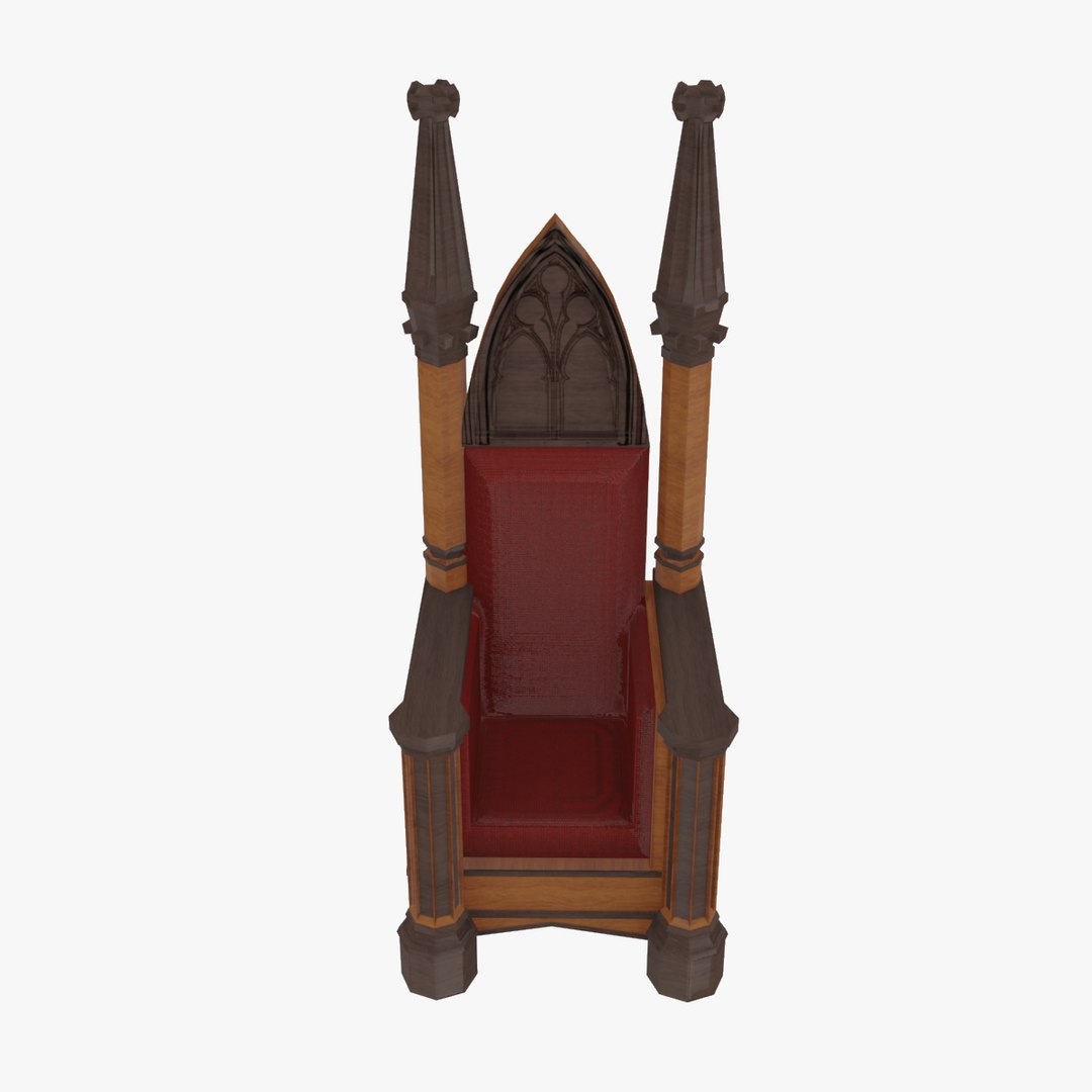 3D Interior Castle Throne Model - TurboSquid 2087160