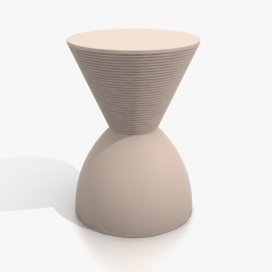 Prince Aha Stool 3d Model