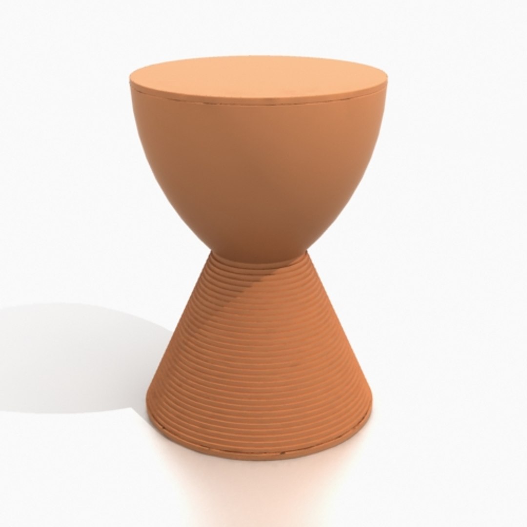 Prince Aha Stool 3d Model