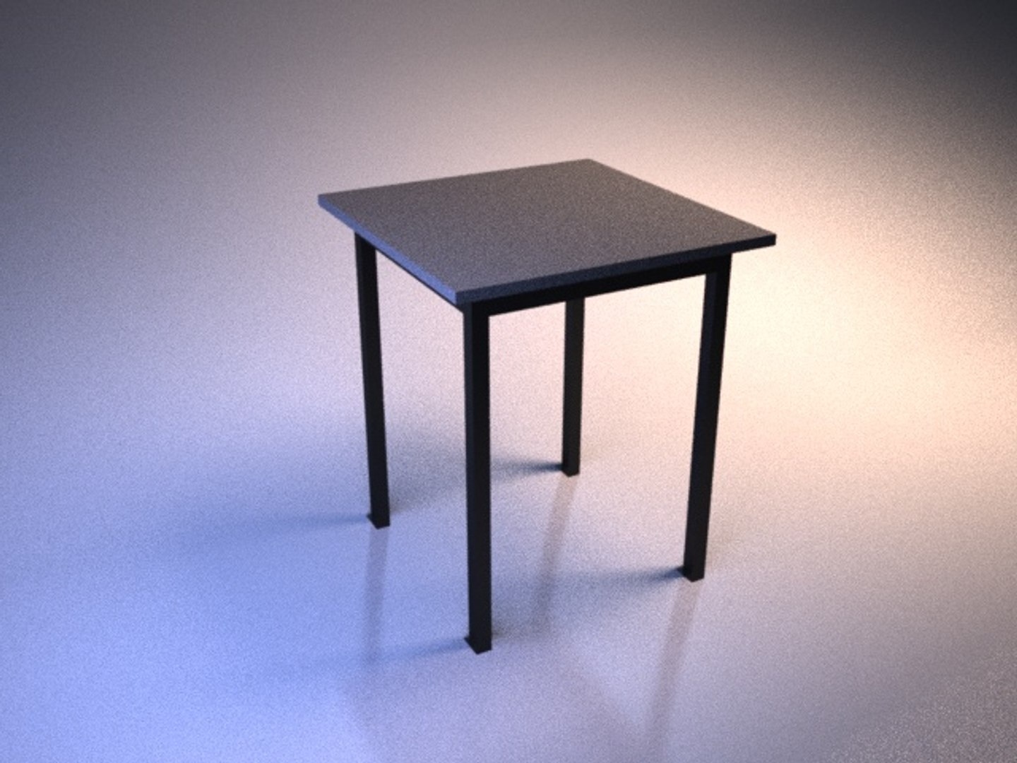 Square Table 3d Max