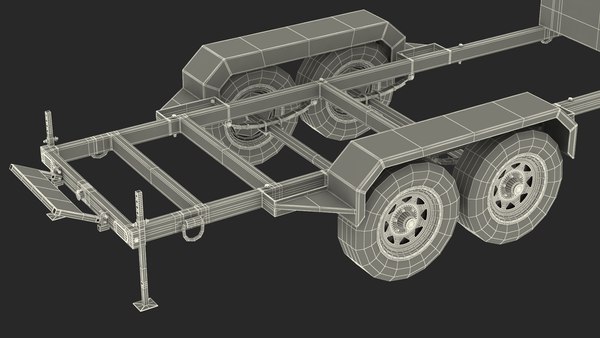 Heavy duty 4 wheel 3D model - TurboSquid 1545368