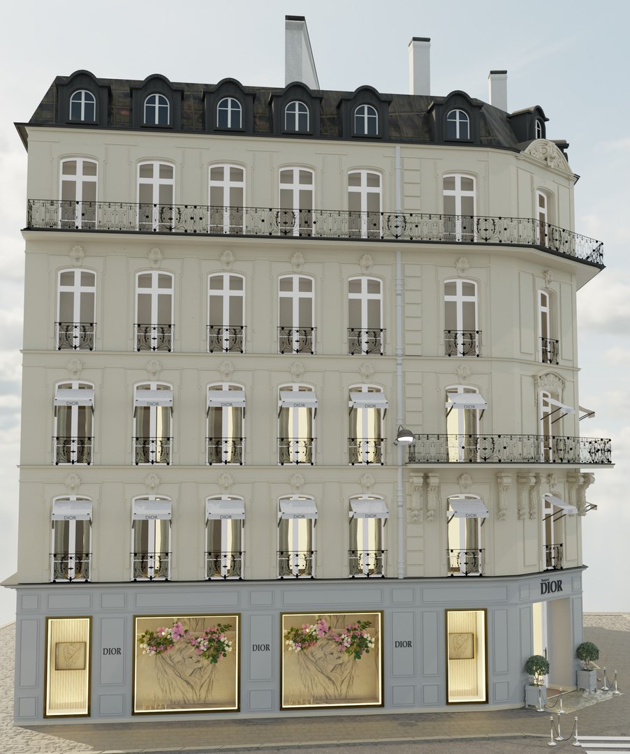 Dior 3D Model - TurboSquid 2388988