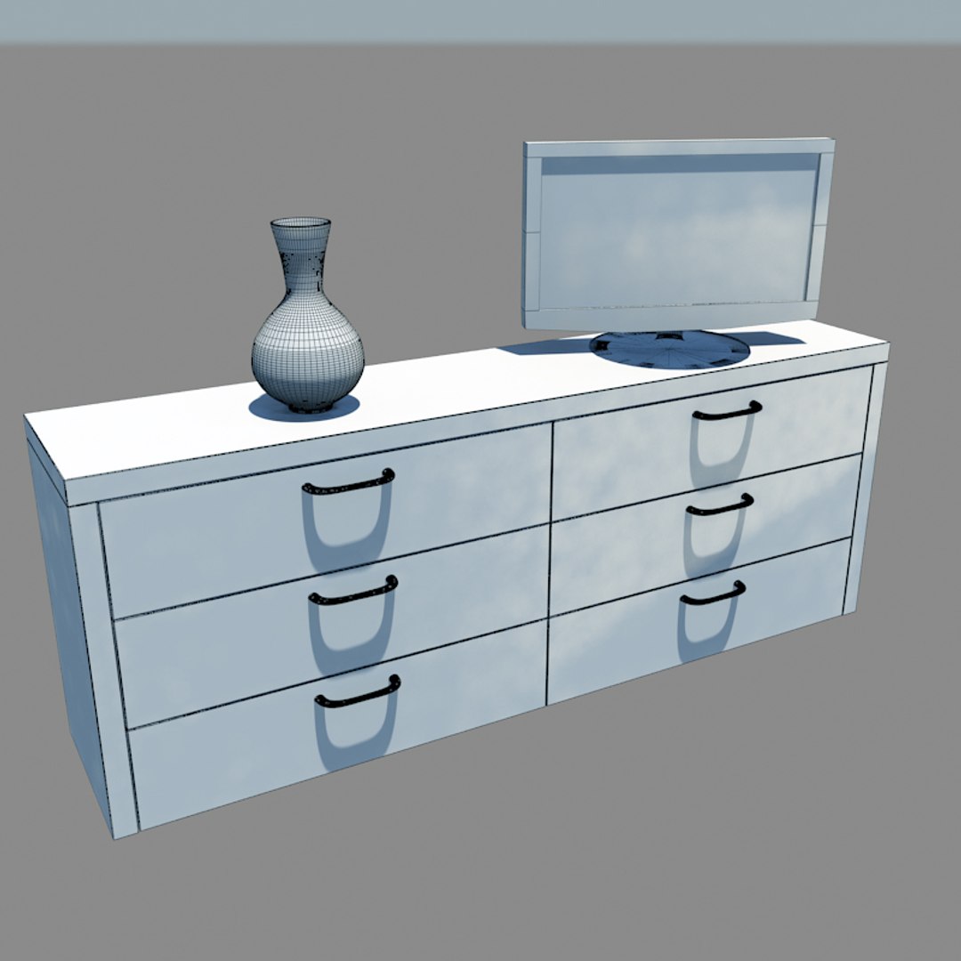 Designer Drawers 3d Model