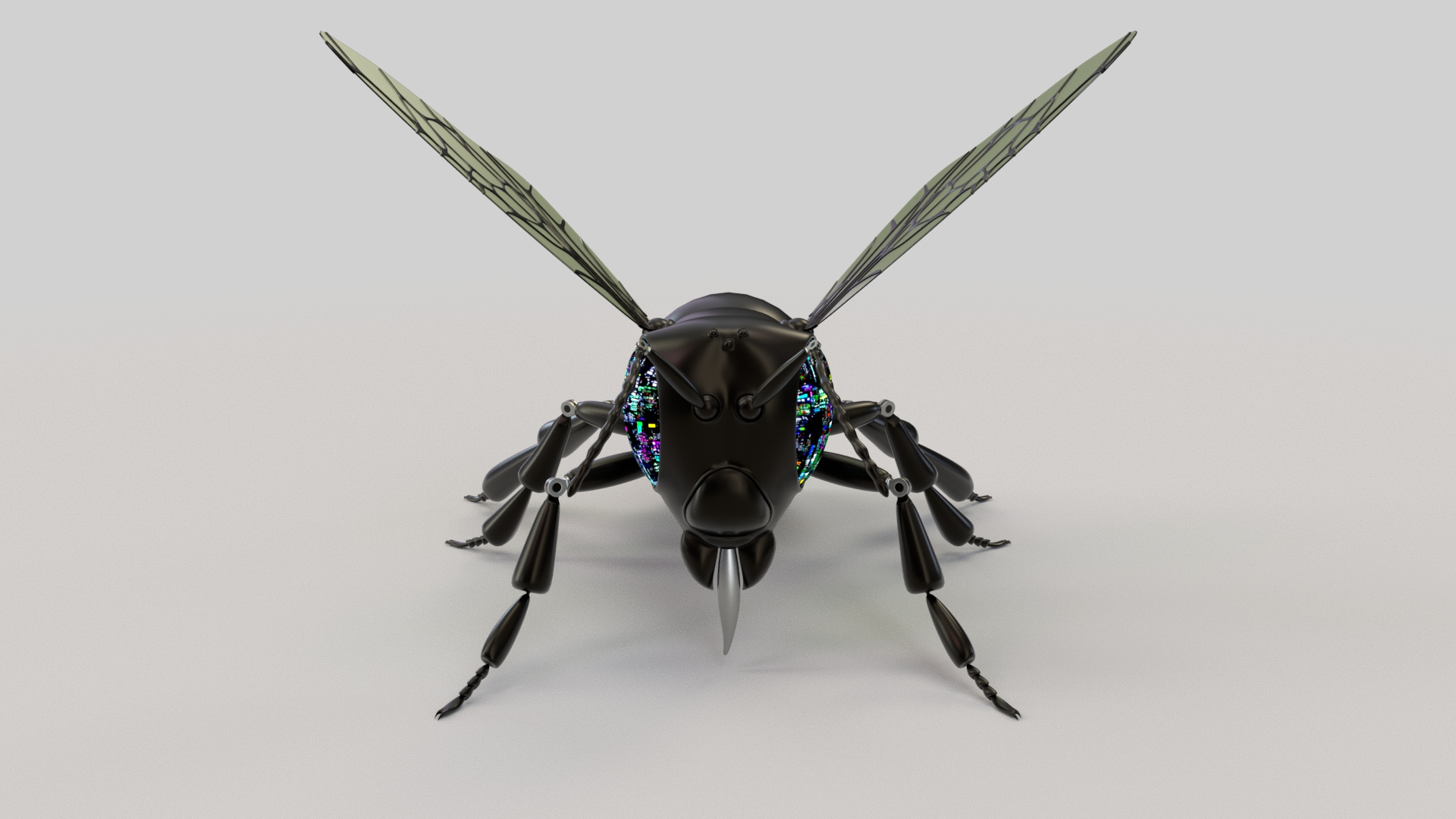3D Model Robotic Bee X2 - TurboSquid 2210996