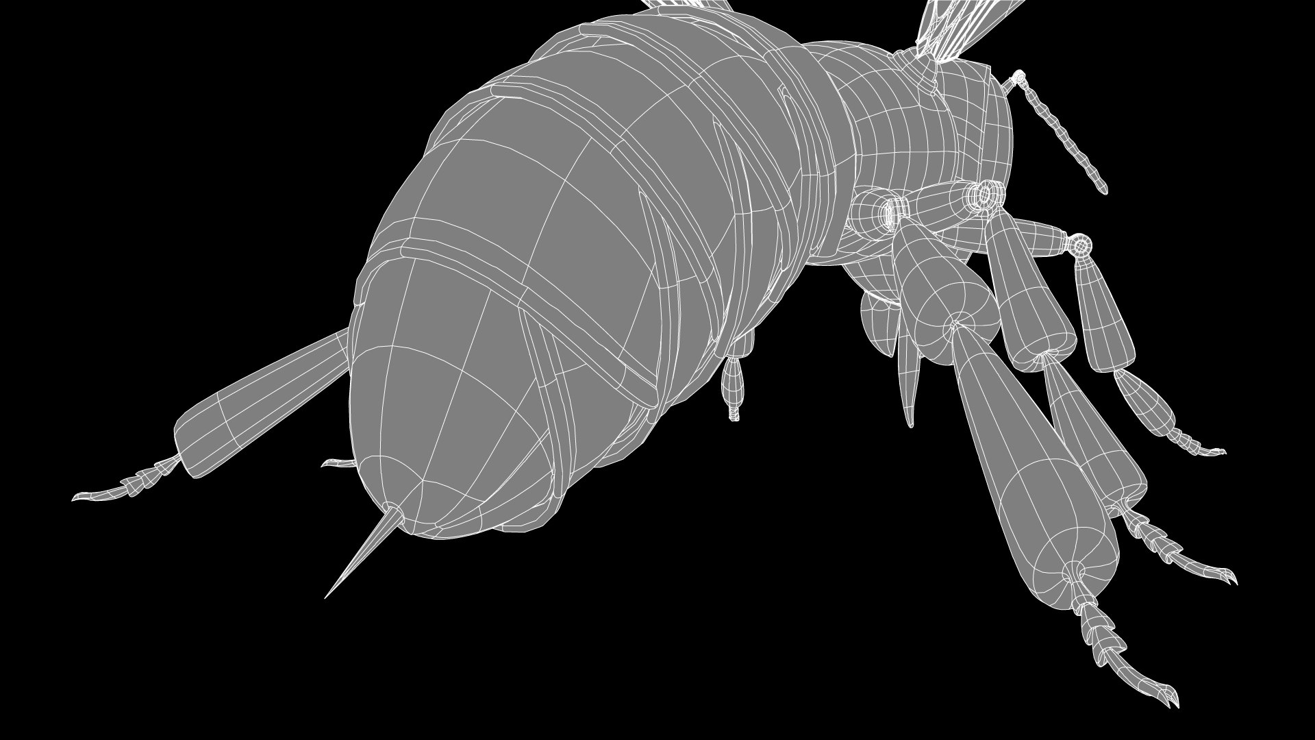 3D Model Robotic Bee X2 - TurboSquid 2210996