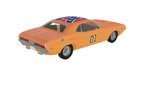 Dodge Charger General Lee 3D model - TurboSquid 1852035