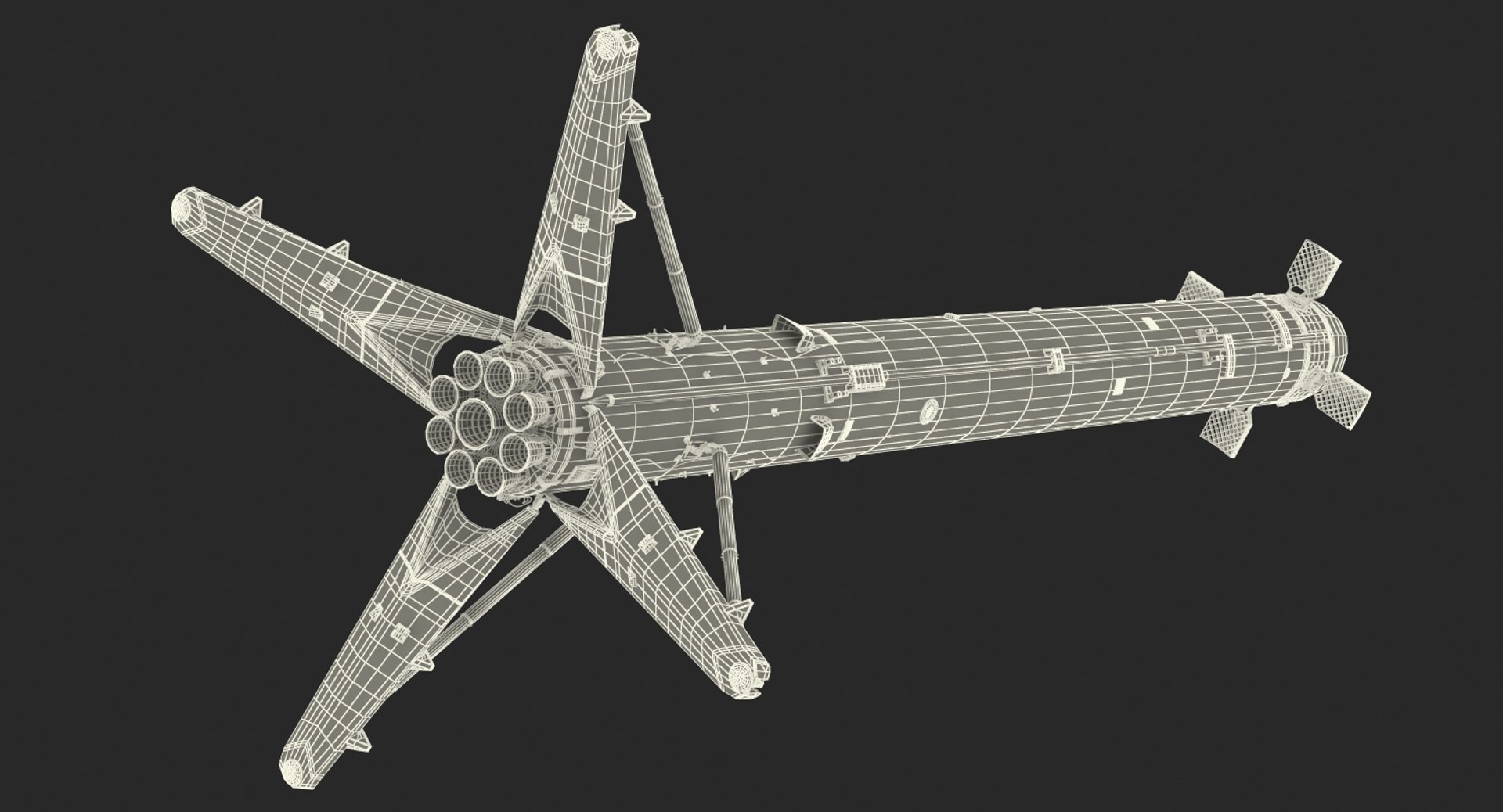 3D launching rocket booster landing - TurboSquid 1365951