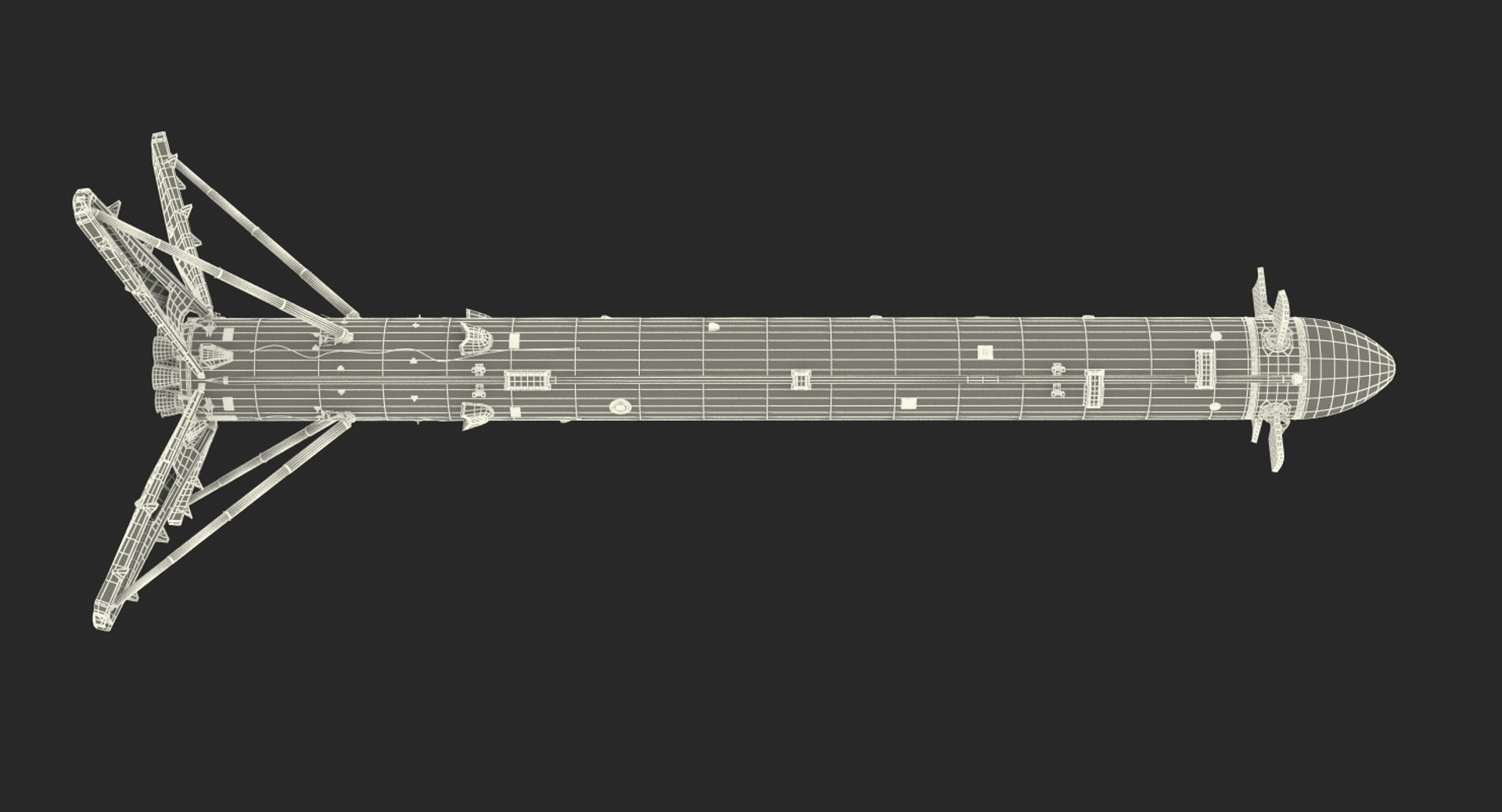 3D Launching Rocket Booster Landing - TurboSquid 1365951