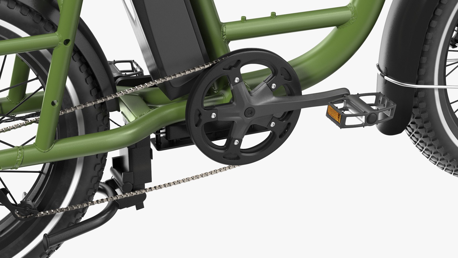 E-Bike RadRunner Green 3D model - TurboSquid 2174280