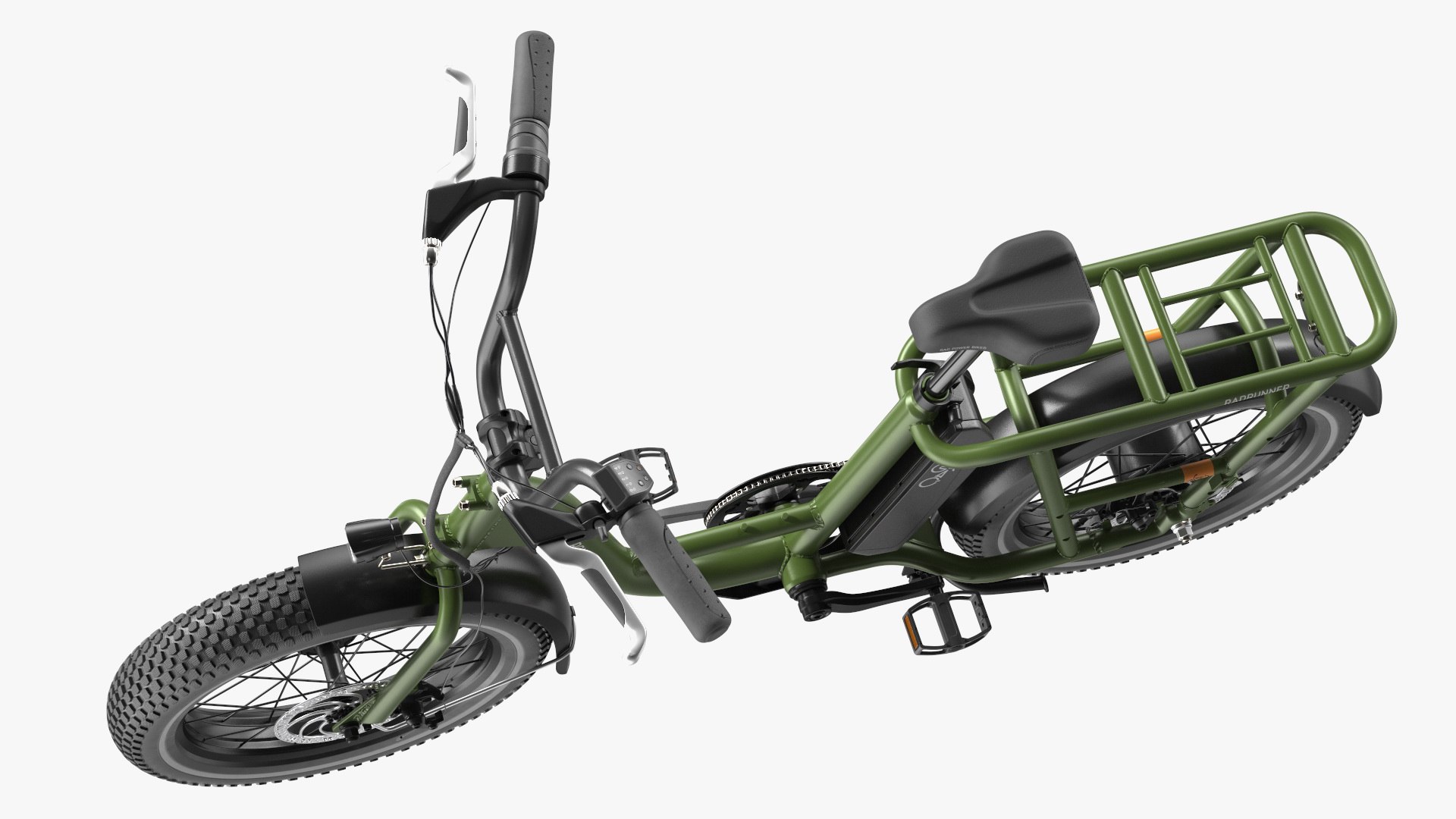 E-Bike RadRunner Green 3D model - TurboSquid 2174280